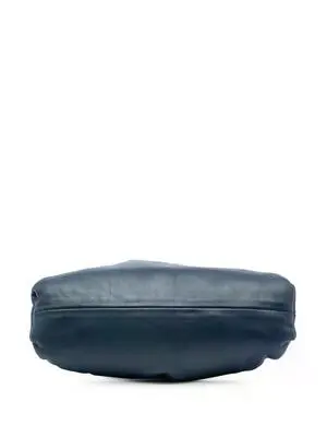 Bottega Veneta Lambskin The Mini Pouch Crossbody Bag - Blue