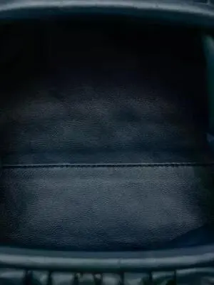 Bottega Veneta Lambskin The Mini Pouch Crossbody Bag - Blue