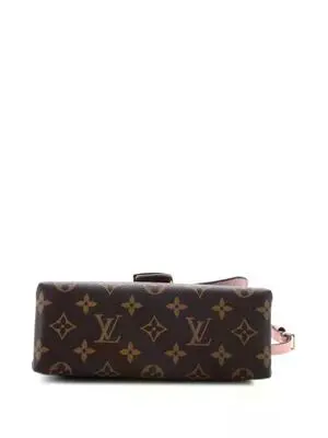 LOUIS VUITTON Locky Bb Monogram Satchel - Brown