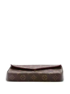 LOUIS VUITTON Felicie Pochette Monogram Canvas - Brown