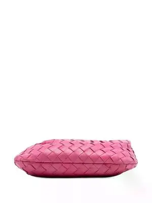 Bottega Veneta Mini Nappa Intrecciato Jodie Hobo Bag - Pink