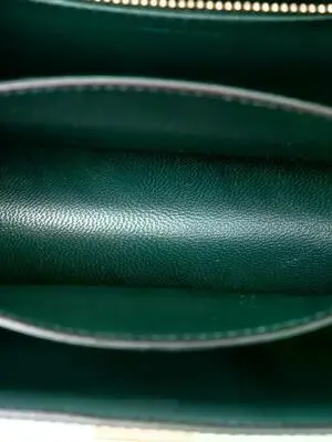 Celine 2018 Small Calfskin Classic Box Crossbody Bag - Green