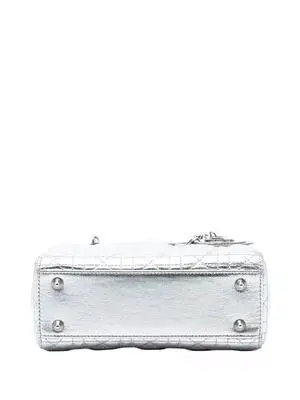 Dior 2017 Small My Abcdior Lady Satchel - Silver