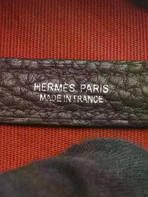 Hermès 2022 Toile And Negonda Garden Party 30 Tote Bag - Red