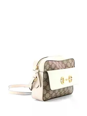 Gucci Horsebit 1955 Flap Pocket Camera Bag - Neutrals