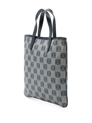Loewe 2010 Anagram Coated Canvas Tote