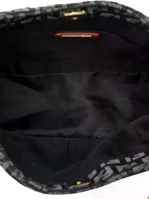 Fendi 2000-2010 Zucchino Canvas Shoulder Bag
