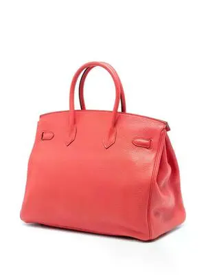 Hermès 2009 Birkin Retourne 35 Handbag - Pink