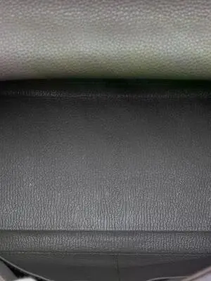 Hermès Clemence Kelly Ii Retourne 35 Satchel - Grey