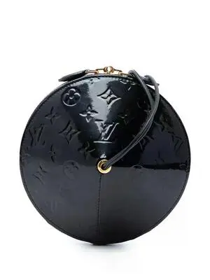 LOUIS VUITTON 2019 Monogram Vernis Toupie Crossbody Bag - Black