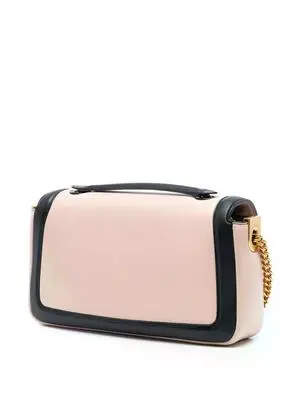 Fendi 2010-2025 Leather Chain Midi Baguette - Pink