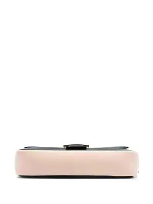 Fendi 2010-2025 Leather Chain Midi Baguette - Pink