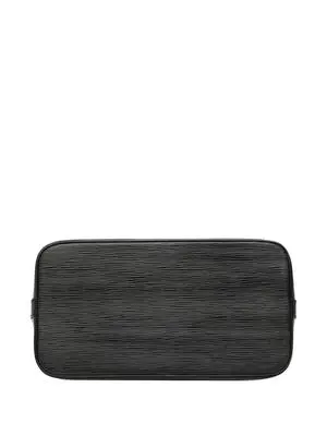 LOUIS VUITTON 1997 Epi Alma Pm Handbag - Black