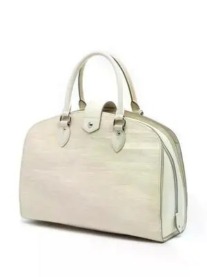 LOUIS VUITTON Epi Pont Neuf Gm Handbag - White