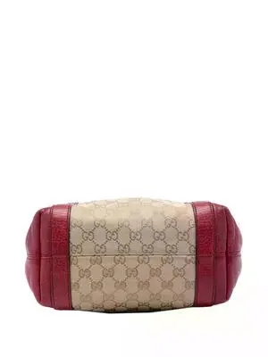 Gucci Gg Canvas Twins Tote Bag - Red
