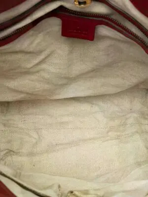 Gucci Gg Canvas Twins Tote Bag - Red