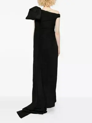 David Koma Bow-detail Maxi Dress