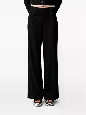 Claudie Pierlot Sailor Trousers - Black