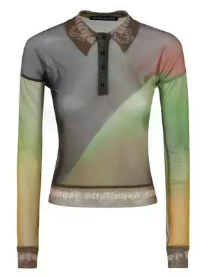 Ottolinger Mesh-panel Polo Shirt