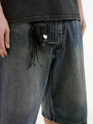 Izzue Puppet-detail Denim Shorts