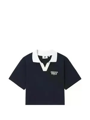 CHOCOOLATE Short-sleeve Crop Top
