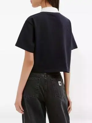 CHOCOOLATE Short-sleeve Crop Top