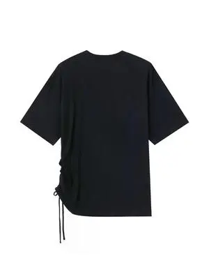 Izzue Graphic-print T-shirt With Drawstring Detail