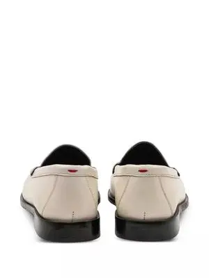 AeydĒ Arthur Leather Loafers - Neutrals