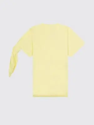 JW Anderson T-shirt With Tie Detail - Yellow