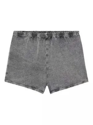 American Vintage Jazy Elasticated Patch-pocket Shorts