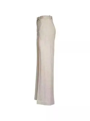CIRCOLO 1901 Straight Trousers With Belt Loops - Neutrals