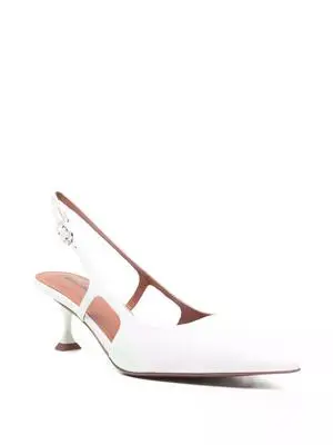 Lola Cruz Carmen Cut-out Slingback Pumps
