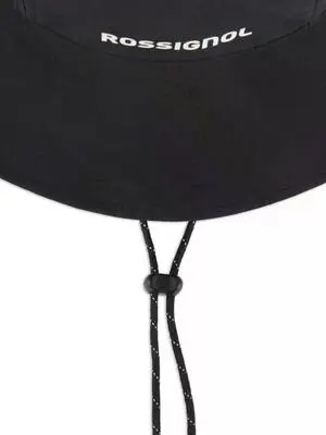 Rossignol Logo-lettering Bucket Hat - Black