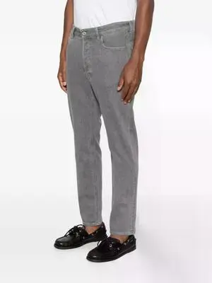 PENCE 1979 Five-pocket Straight Leg Jeans - Grey