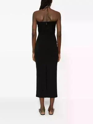 Nanushka Halterneck Cut-out Midi Dress