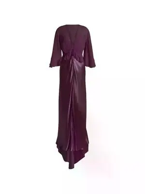 Alberta Ferretti Tie Detailed Evening Dresses
