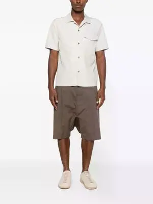 Moose Knuckles Charlesbourg Short-sleeve Shirt - Neutrals