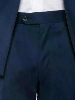 LUIGI BIANCHI MANTOVA Double-breasted Peak-lapel Suit - Blue