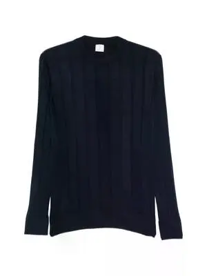 Eleventy Crew-neck Sweater - Blue