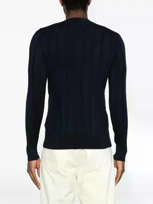 Eleventy Crew-neck Sweater - Blue