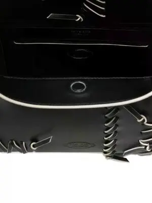 TOD'S Small Leather Clutch - Black
