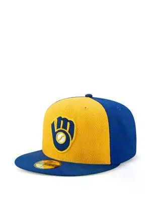 New Era Milwaukee Brewers Diamond Era Cap - Yellow