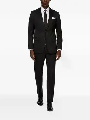 Boggi Milano Single-breasted Blazer - Black