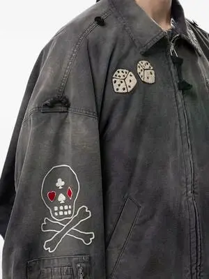 Mihara Yasuhiro Sun Faded Military Jacket - Grey
