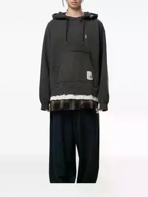 Mihara Yasuhiro Layered Hoodie - Grey