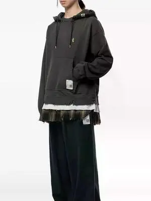 Mihara Yasuhiro Layered Hoodie - Grey