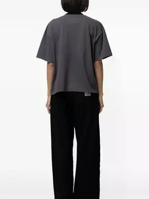 Mihara Yasuhiro Printed Ringer T-shirt - Grey