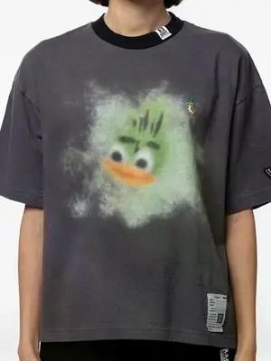 Mihara Yasuhiro Printed Ringer T-shirt - Grey