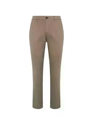 Boggi Milano Garment Dyed Trousers - Neutrals