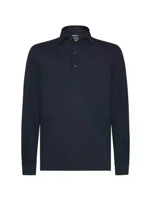 Boggi Milano Bowling-collar Polo Shirt